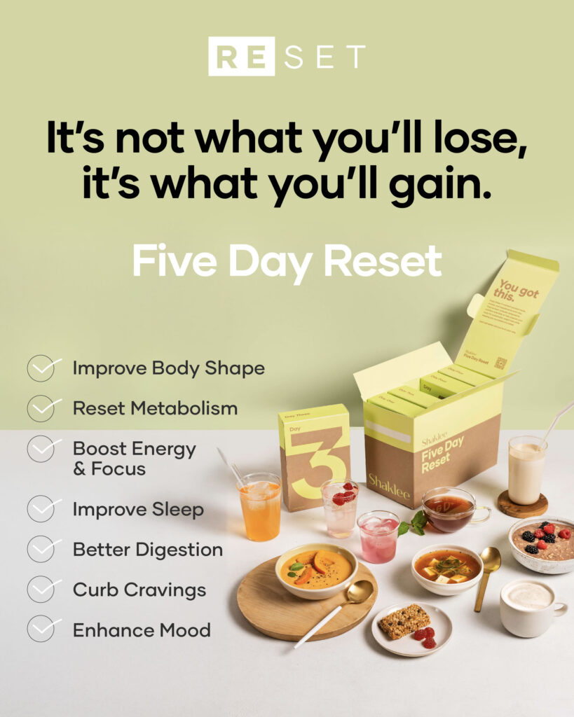 Five Day Reset - Shaklee News & Events